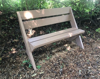 Leopold Style Cedar Bench Made in America - Etsy