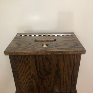 Church Collection Box, Donation Box, Comment Box, Free Standing, With ...