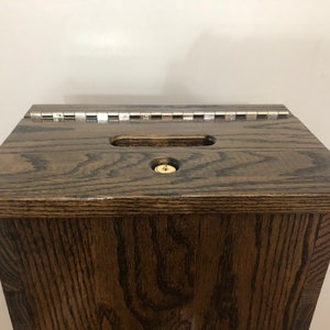 Church Collection Box, Donation Box, Comment Box, Free Standing, With ...