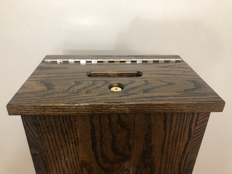 Church Collection Box, Donation Box, Comment Box, Free Standing, With ...