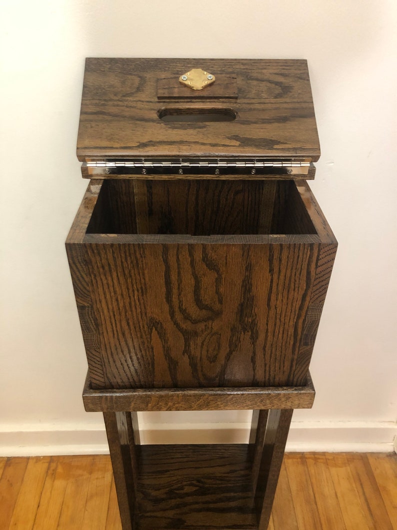 Church Collection Box, Donation Box, Comment Box, Free Standing, With ...