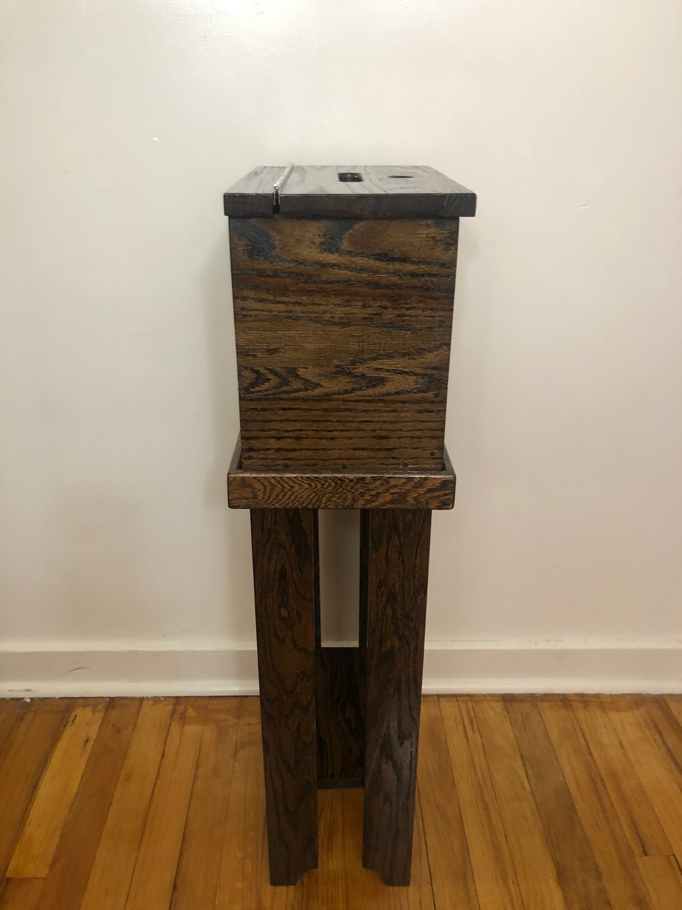 Church Collection Box, Donation Box, Comment Box, Free Standing, With ...