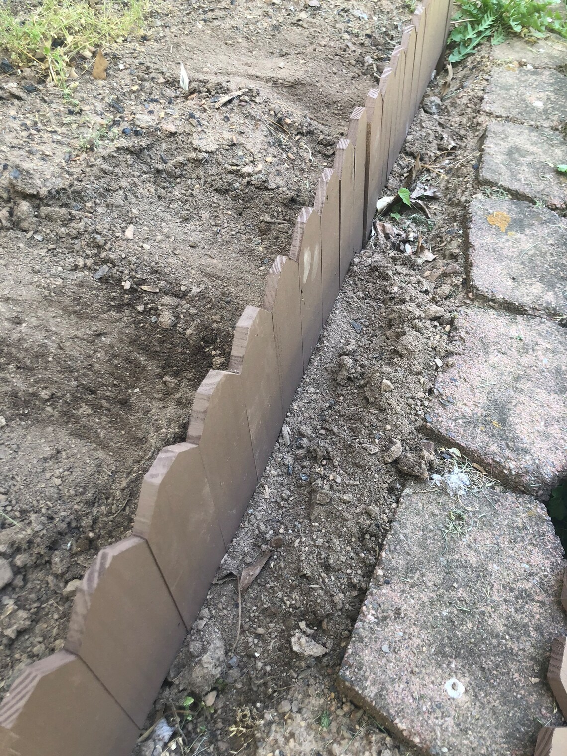 Garden Edging/outdoor Edging Edges for Garden/wooden Garden - Etsy