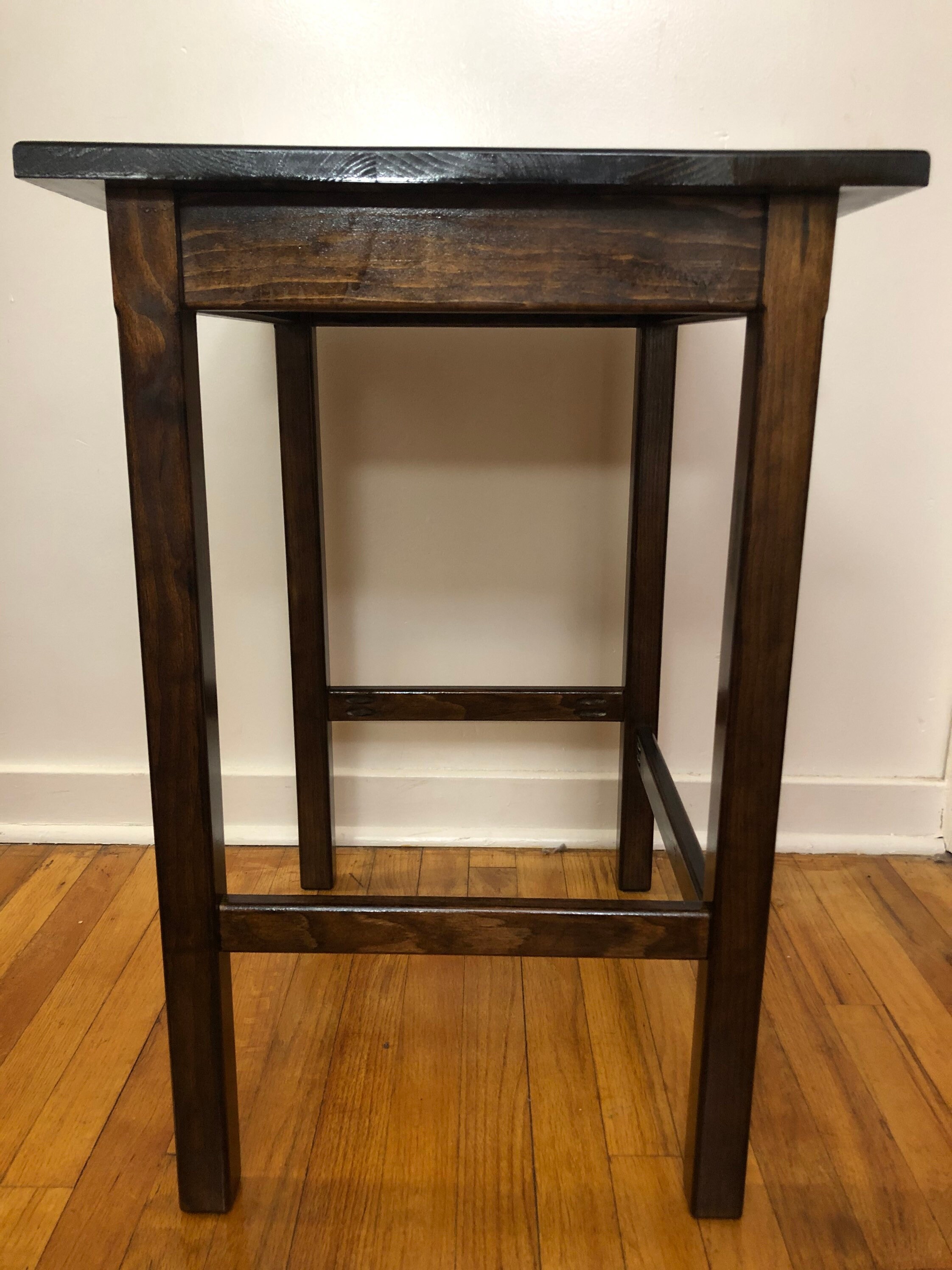 Small Desk School Desk Narrow Computer Desk Writing Desk Farmhouse Desk ...