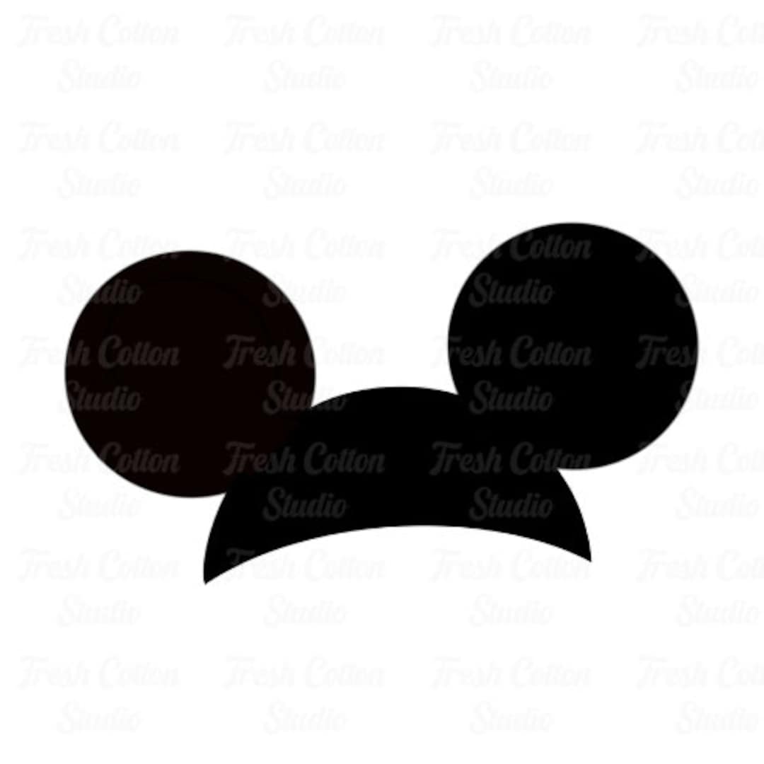 Mouseketeer Hat, Mouse Ears, Mouse Hat SVG PNG Design Cricut Cut ...