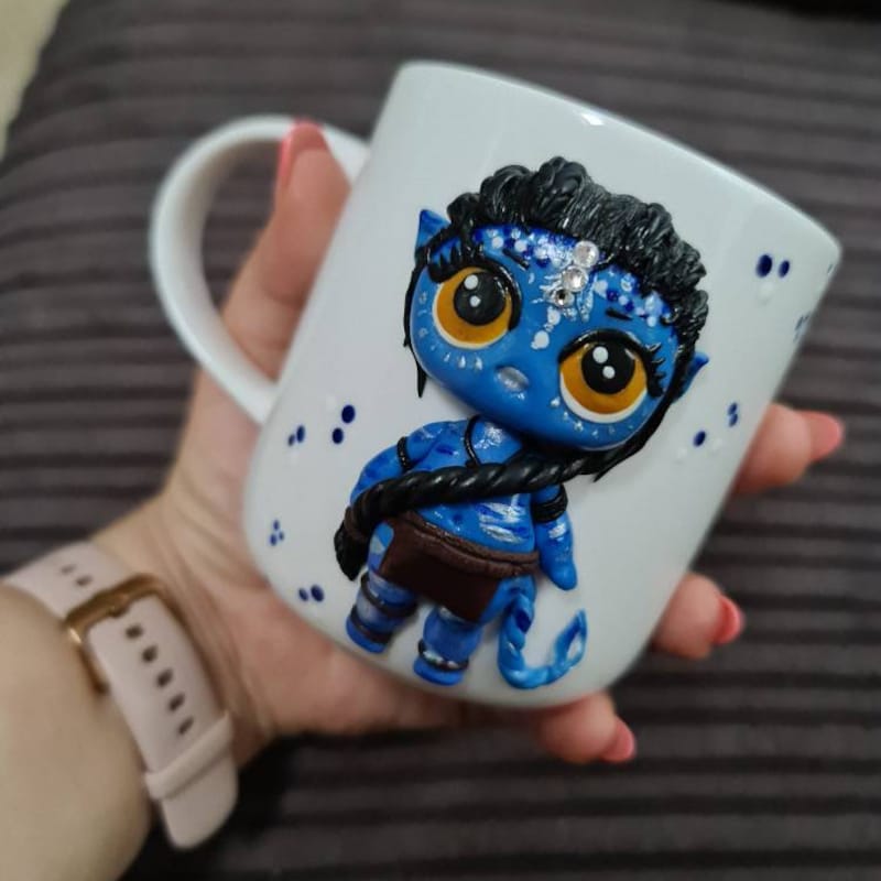 Polymer Clay Mug - Etsy