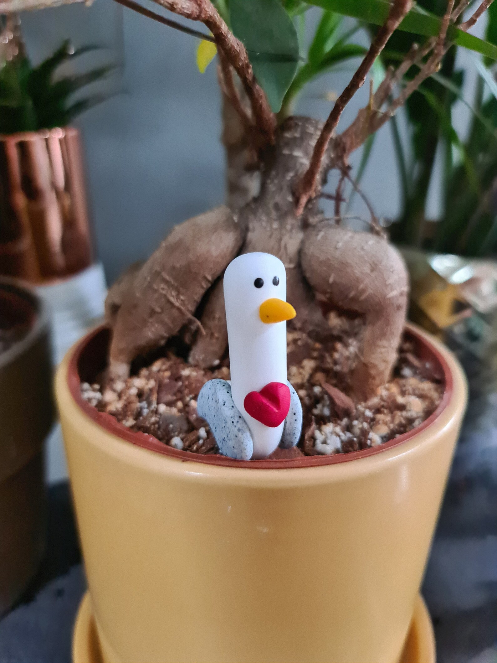 Plant Pot Pet Decoration Seagull Hat. Letter Box Gift. Home - Etsy UK