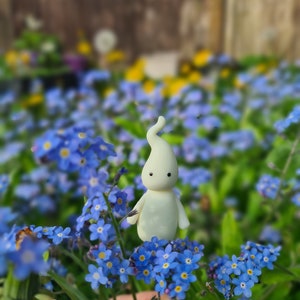 Glow in the Dark Will O Wisp: Polymer Clay Plant Pot Decoration - Etsy