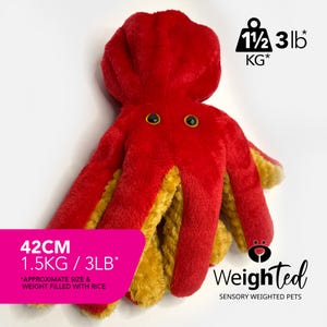 PDF SEWING PATTERN - 1.5kg Weigh-ted Octopus - Pepper - Sew Your Own ...