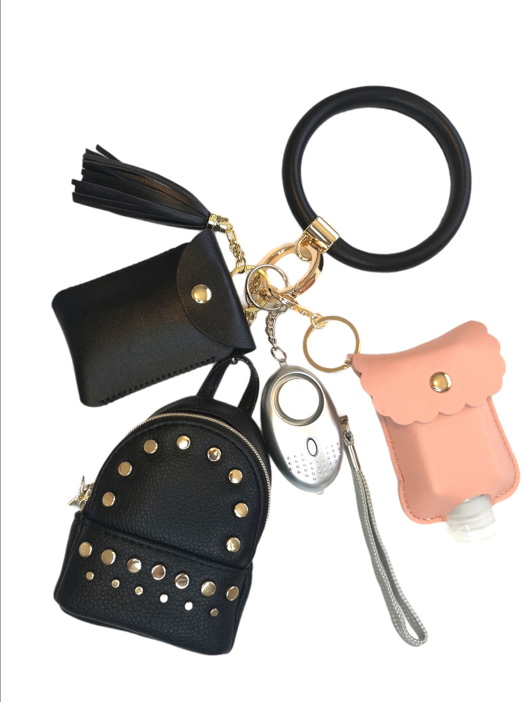 Girls Safety Keychain Ring - Etsy