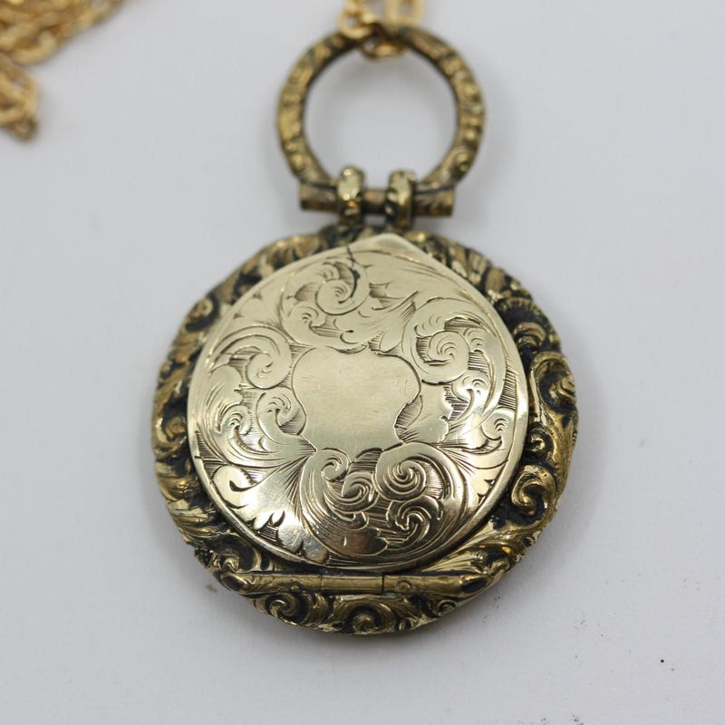 Glass Frame Locket - Etsy