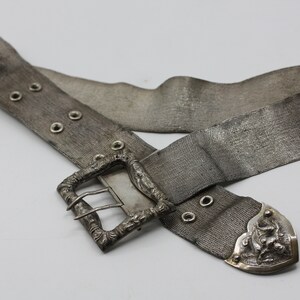 ASIAN RARE HINDU Goddess Vintage Silver Mesh Belt - Etsy