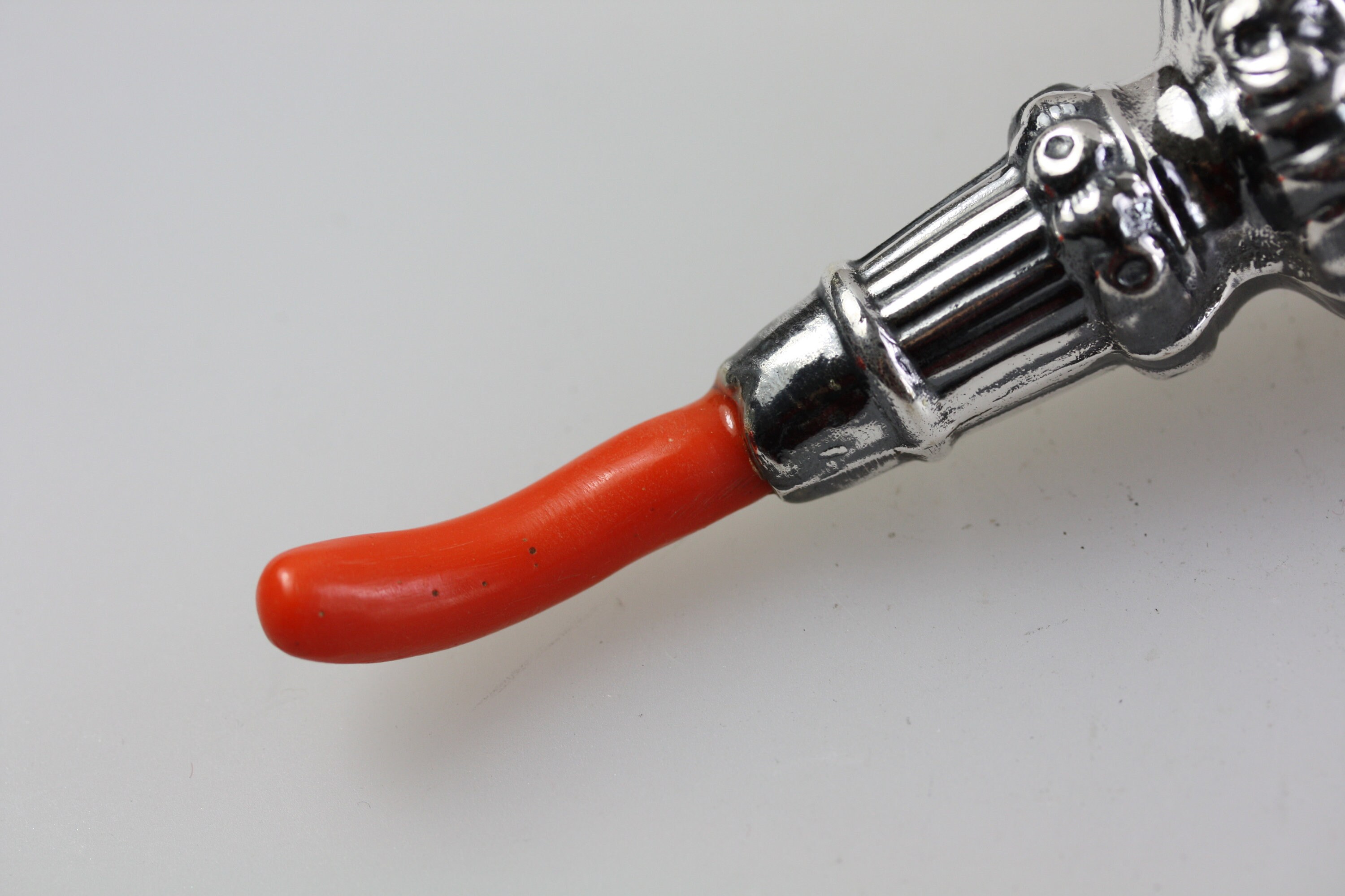 Rattle Large Vintage Style Bells Whistle Coral - Etsy