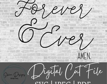 Forever and Ever Svg - Etsy