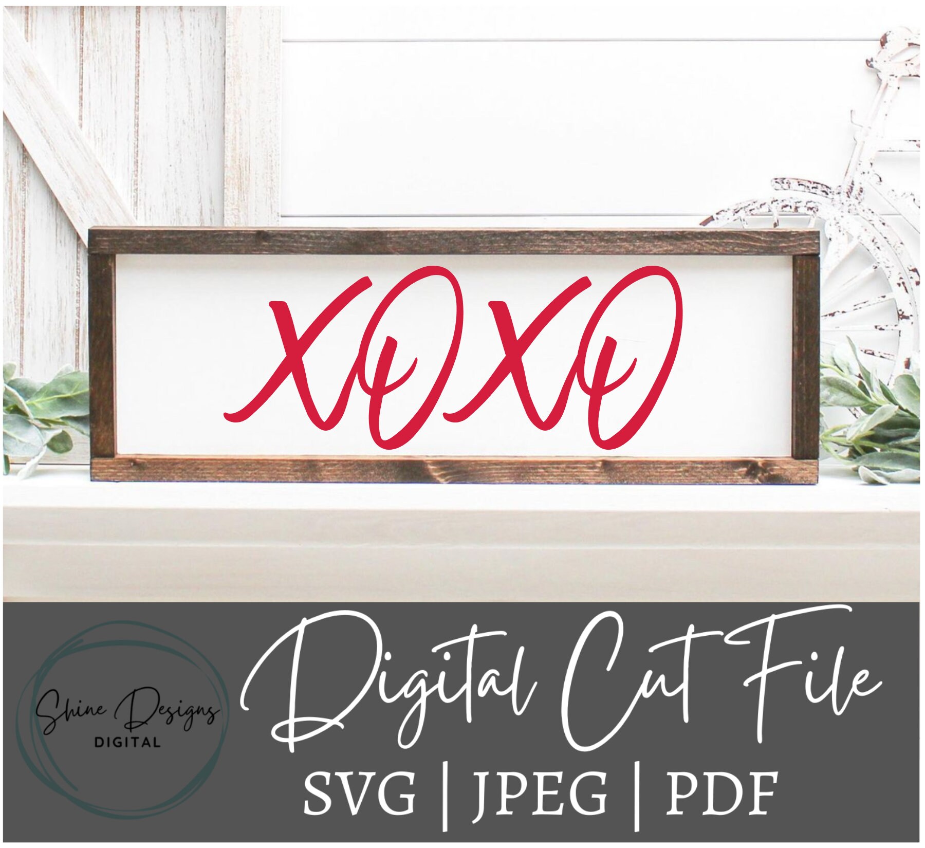 XO Svg . Valentines Day Svg . XOXO Cut File . File for Cricut . File ...