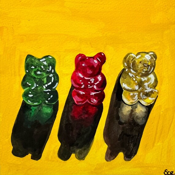 Goldbears Haribo Art Print Printable Digital Print - Etsy