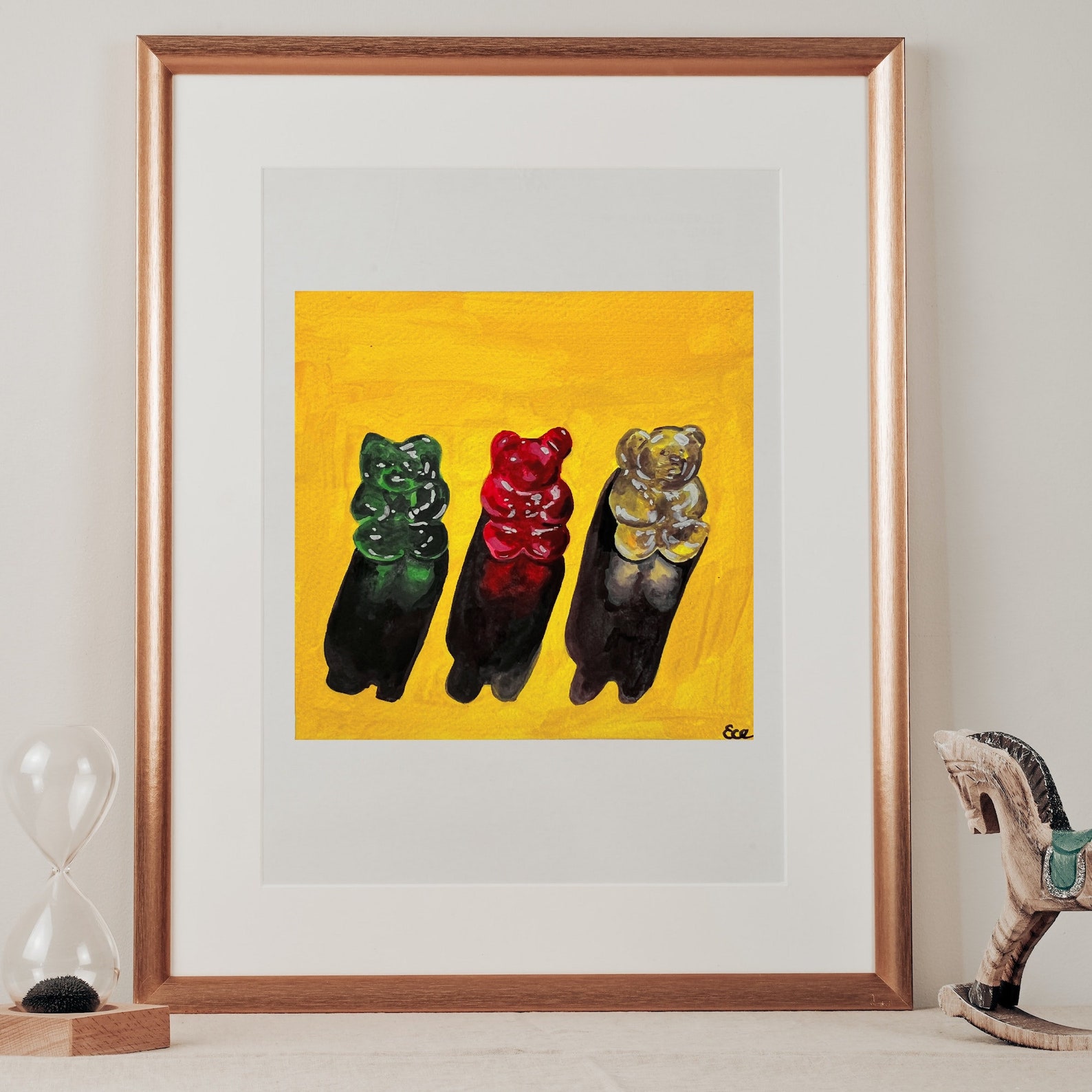 Goldbears - Haribo - Art Print - Printable - Digital Print - Coffee ...
