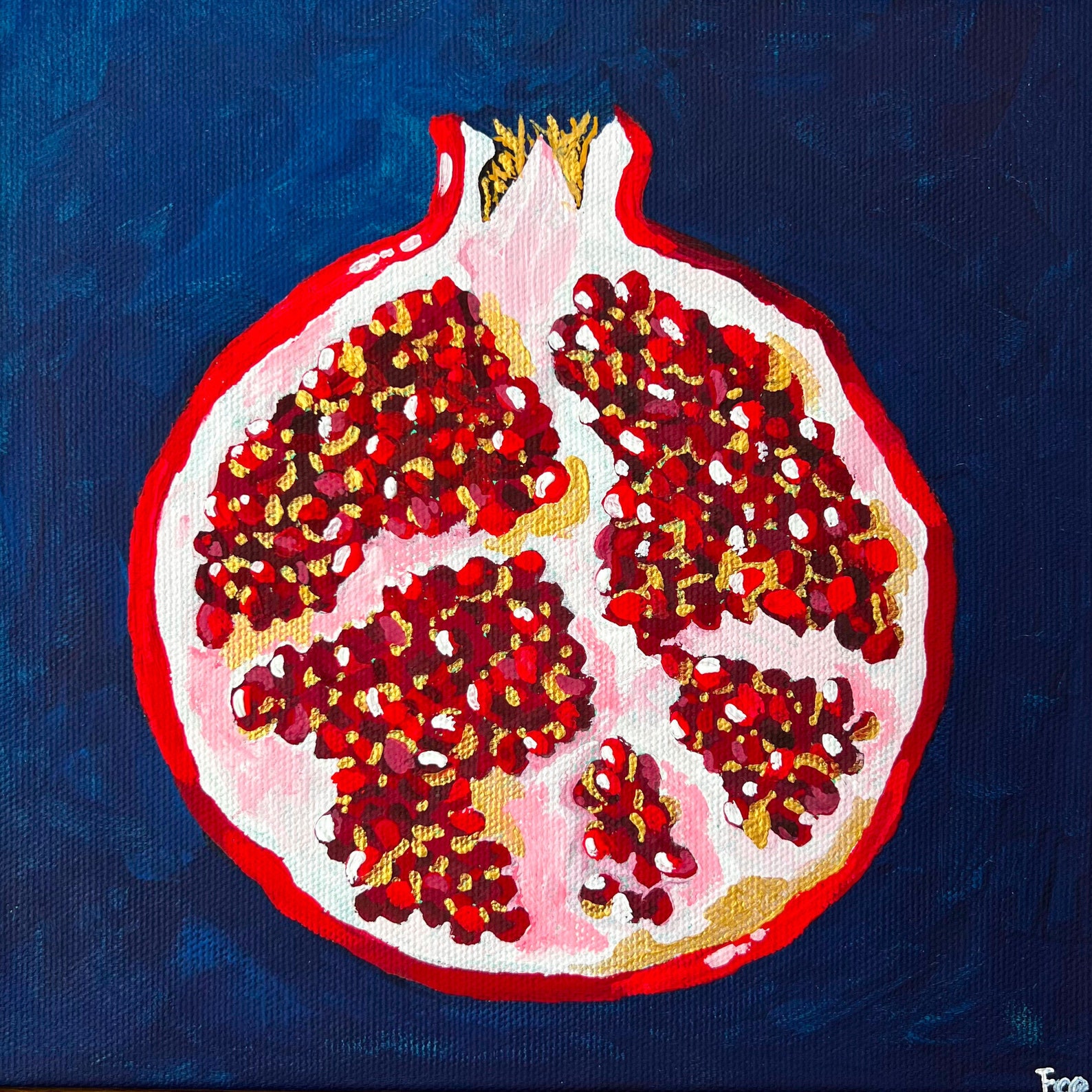 Pomegranate - Art Print - Printable - Digital Print - Housewarming ...