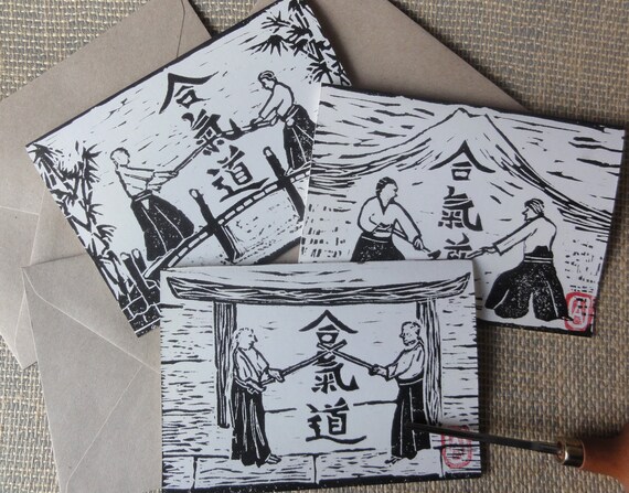 Aikido cards set with Free shipping | Etsy