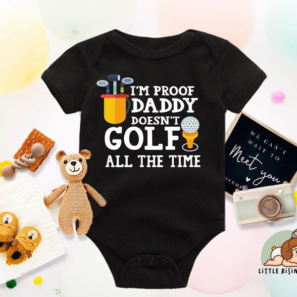 Funny Golf Baby - Etsy Canada