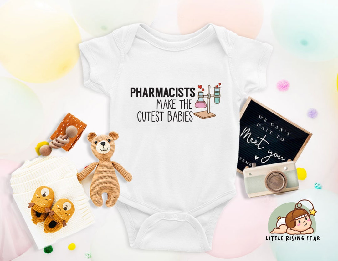 Pharmacist Baby Onesies® Pharmacy Baby Gift Baby Girl - Etsy