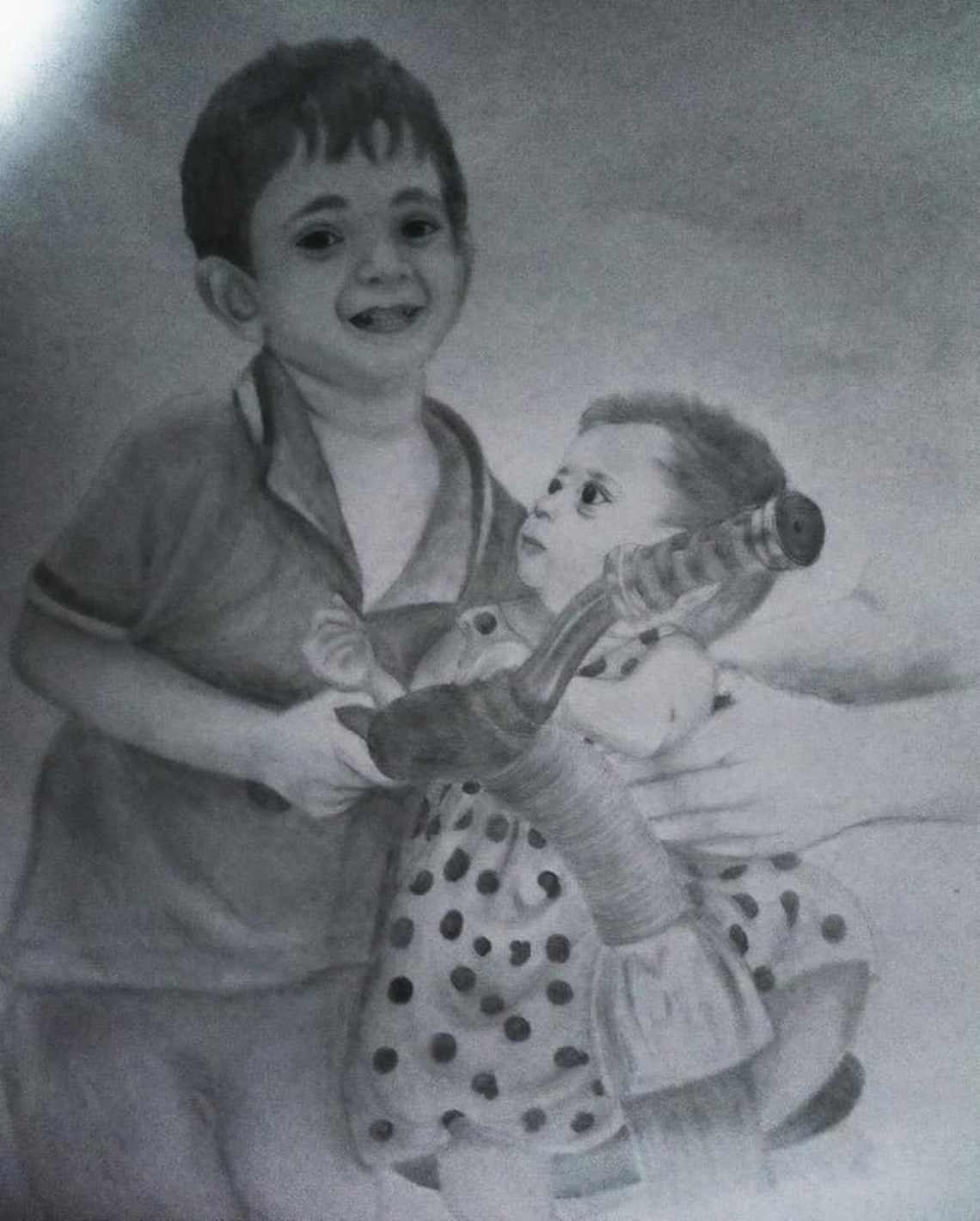 Custom Portrait Original Pencil Drawing A4 A3 Drawing - Etsy