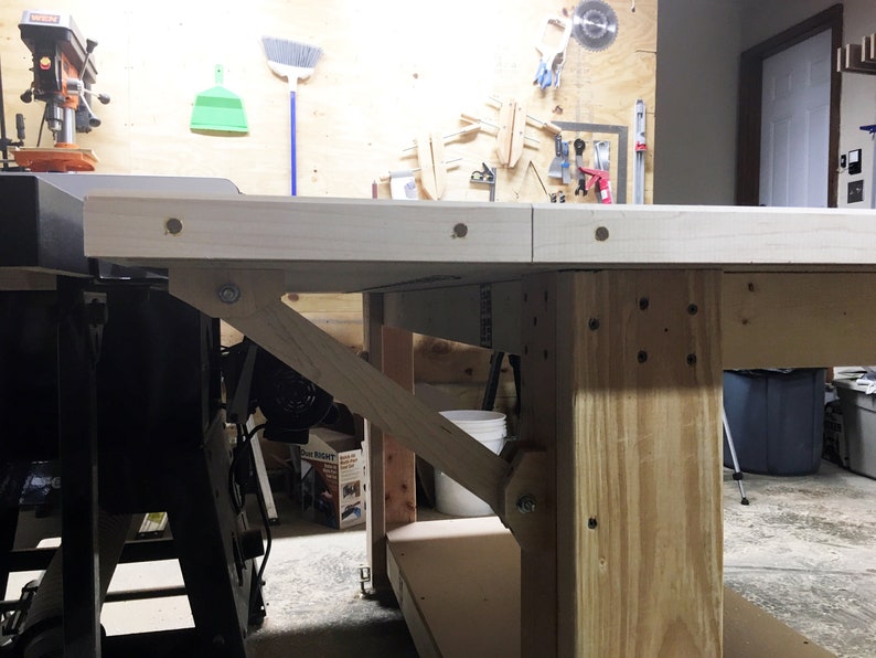 Woodworking Plans - Assembly/outfeed Table Plans - Instant Download - Etsy