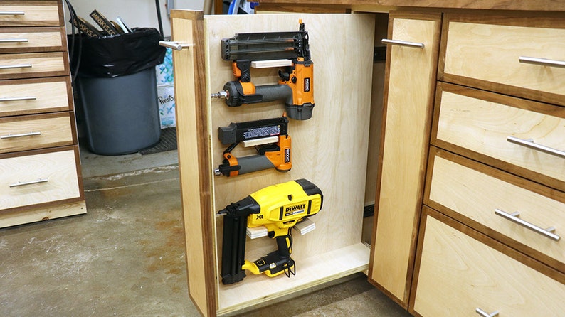 Woodworking Plans - Shop Storage Cabinet - Instant Download - Etsy