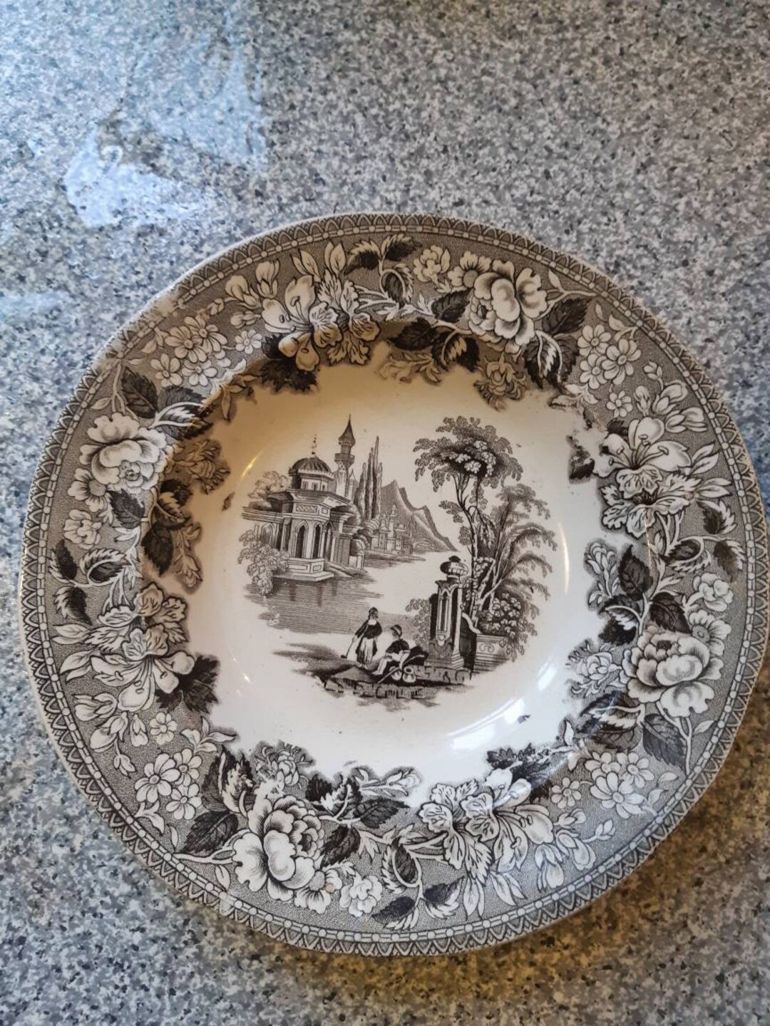 Bosphorus Generously Deep Soup Plate - Etsy UK