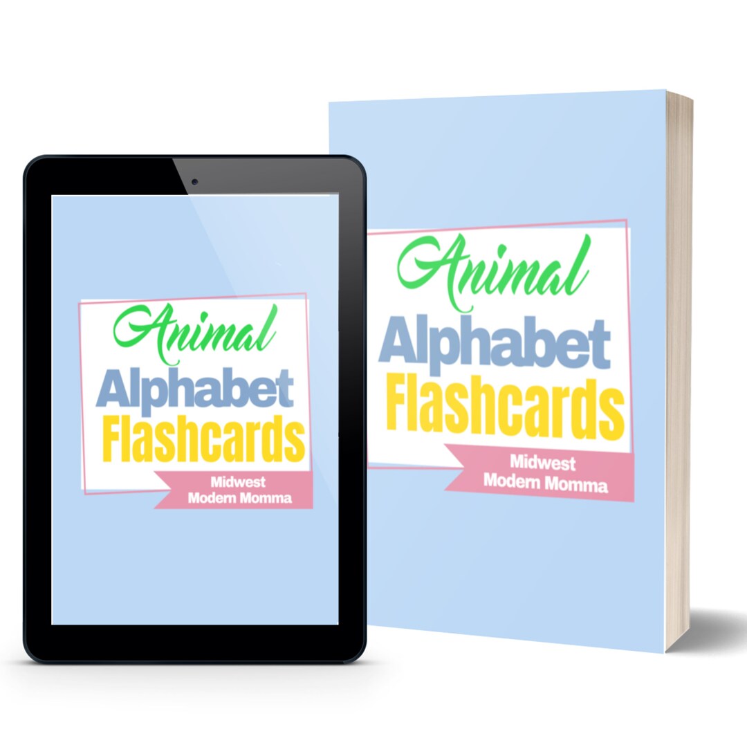 Animal Alphabet Printable Flashcards | Printable Homeschool Flashcards ...