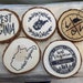West Virginia State Wood Christmas Ornaments - Etsy