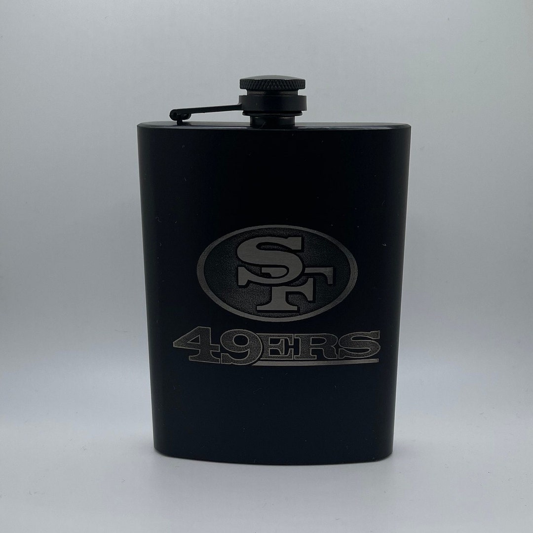 Custom "san Francisco 49ers" Flask - Etsy