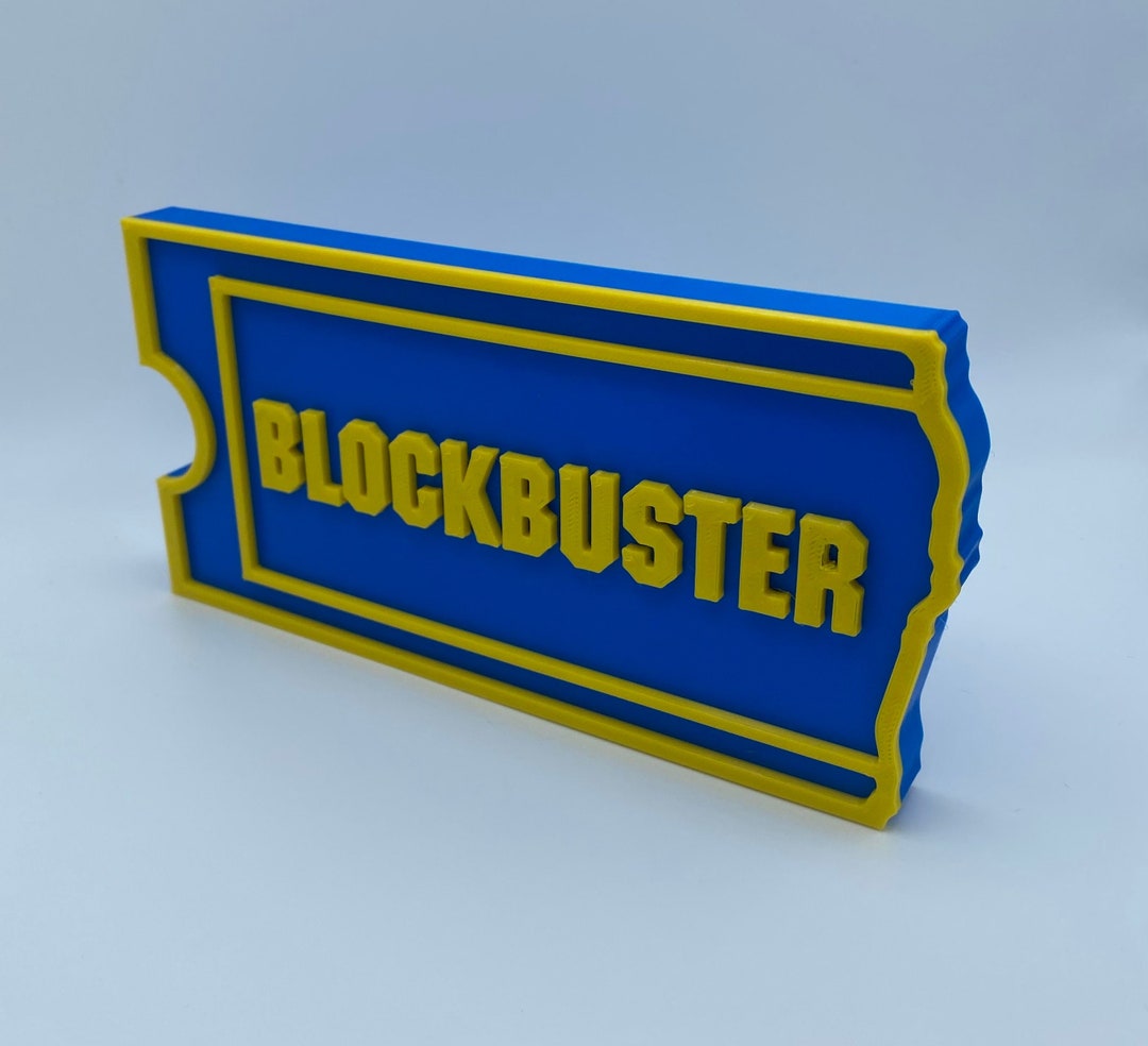 Blockbuster Video Logo Sign - Etsy