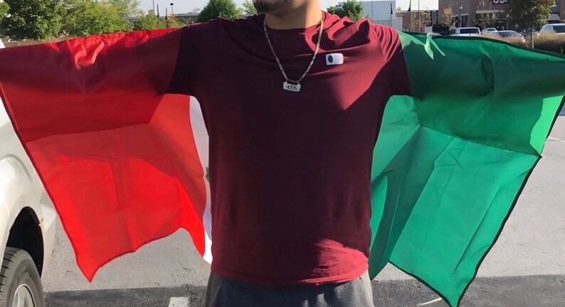 Mexico Body Flag Bandera De Cuerpo De México - Etsy