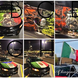 Preorders Mexican Hood Covers AND Flags Bandera Para Cofre Y Banderas ...