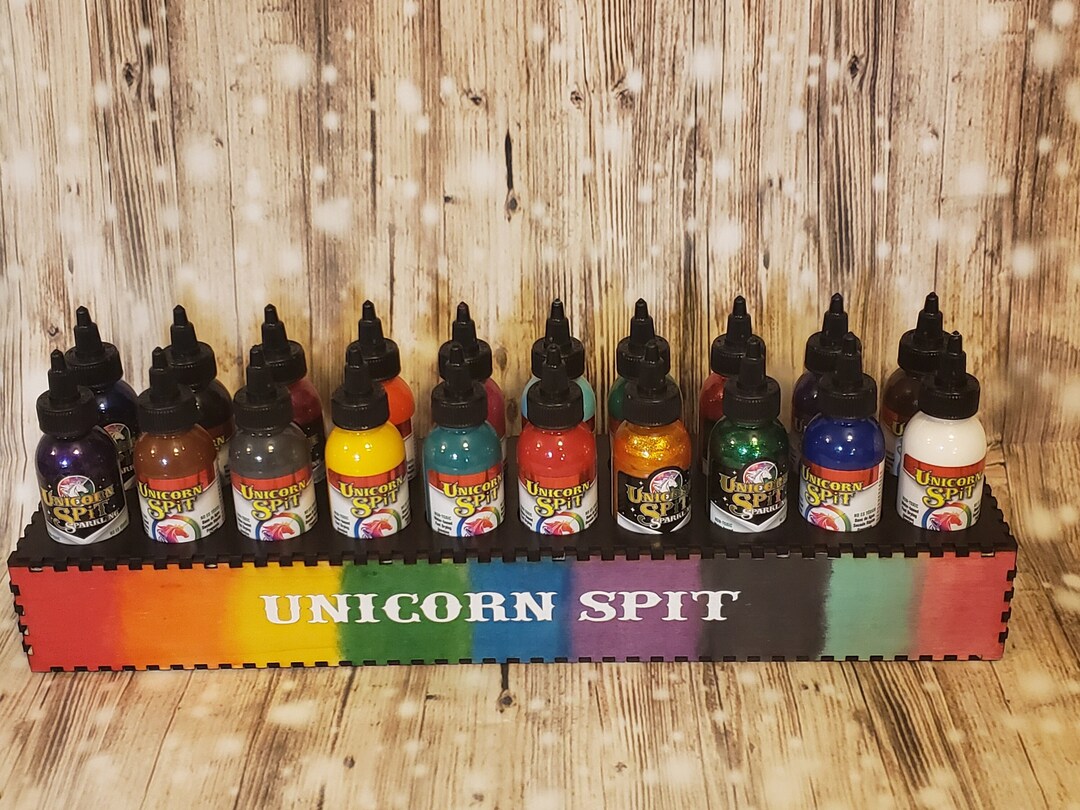 Unicorn Spit Holder / Organizer (4oz) Instant Download File, SVG, Laser ...
