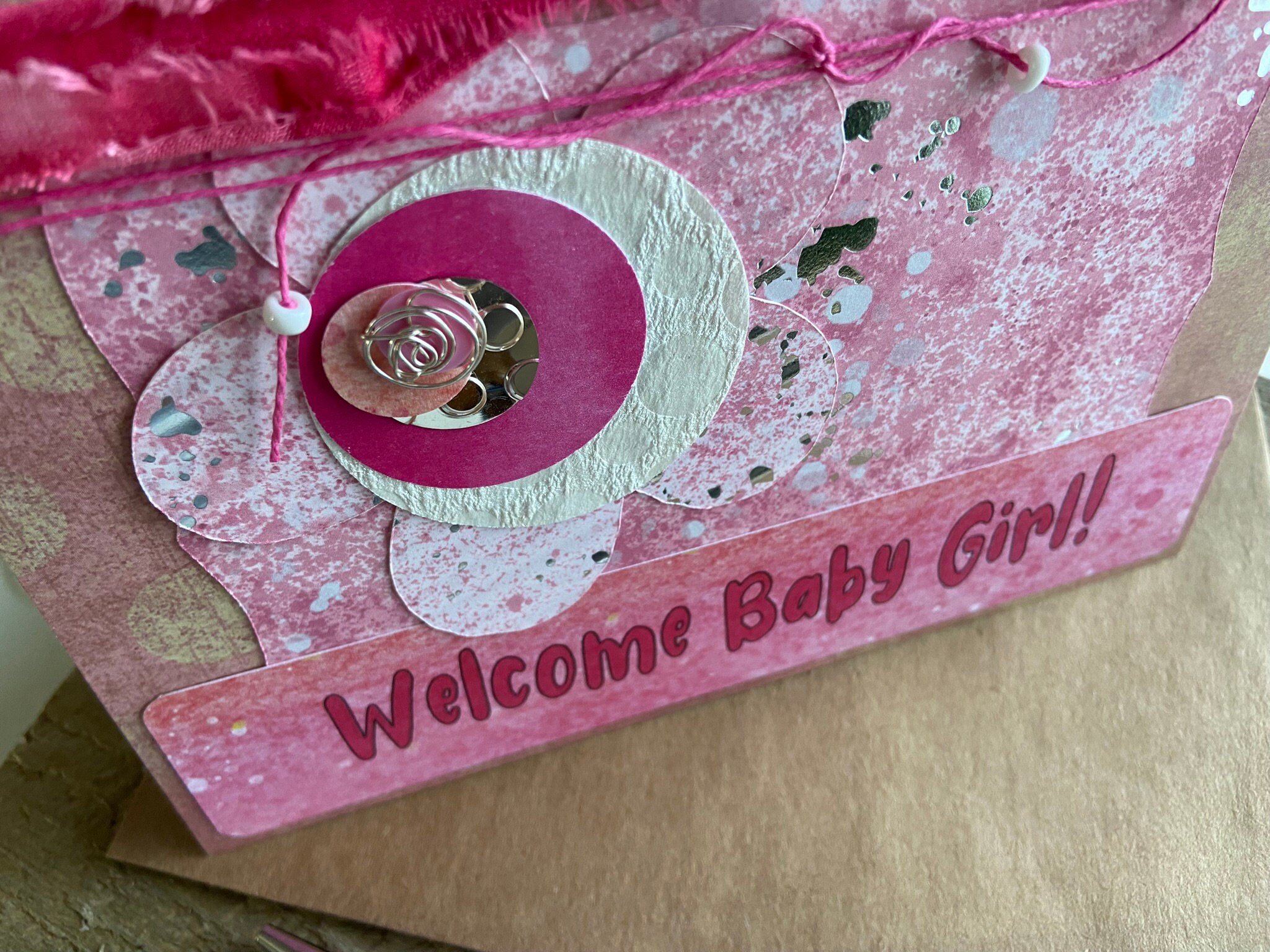 Handmade Baby Girl Card Homemade Baby Girl Card Welcome Baby Etsy handmade-baby-girl-card-homemade-baby-girl-card-welcome-baby-etsy