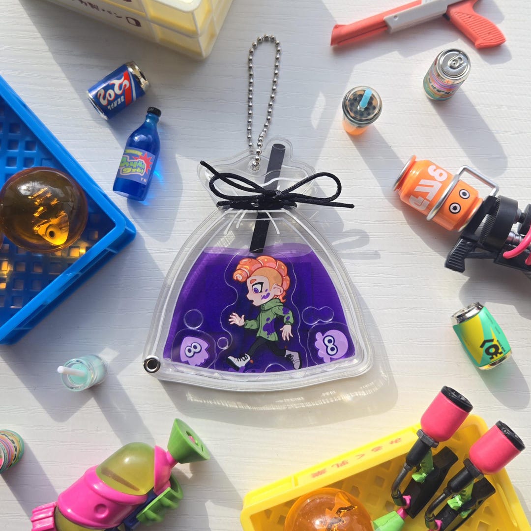 Splatoon Shaker Charm - Etsy