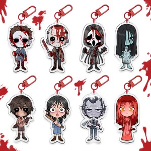 Horror Acrylic Charms - Etsy
