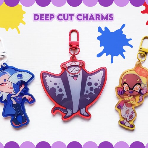 Splatoon 3 Deep Cut Acrylic Pins - Etsy