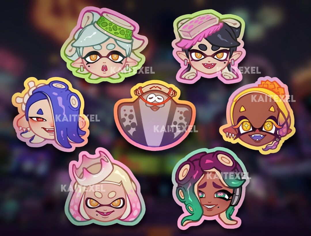 Splatoon Phone Grips - Etsy