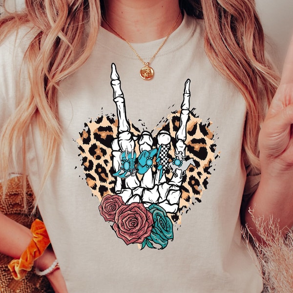 Skeleton Hand With Turquoise - Etsy