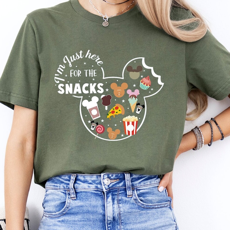 Here for the Snacks - Etsy