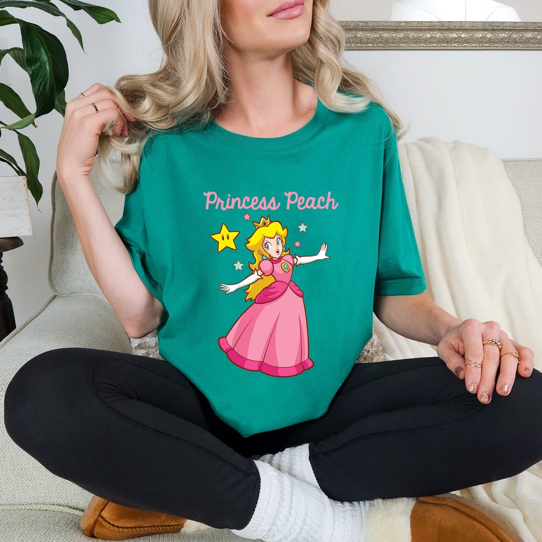 Princess Peach Shirt, Feeling Peachy Sweatshirt, Super Mario Princess ...