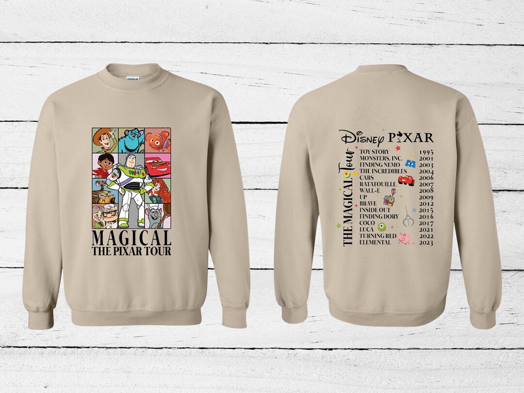 Magical the Pixar Tour Shirt, Retro Disney Toy Story Buzz Tshirt ...