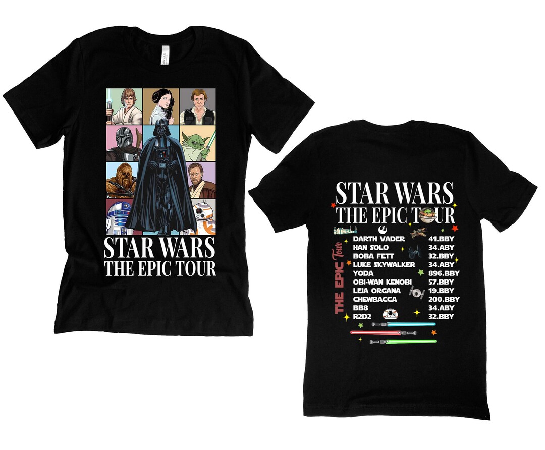 Star Wars the Epic Tour Shirt, Star Wars Sweatshirt, WDW T-shirt ...