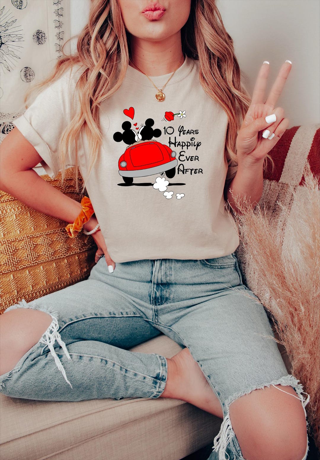 Mickey and Minnie Couple Disney Happily Ever After Shirt, WDW ...