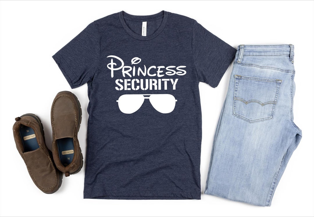 Disney Princess Security Shirt, Disney Security Dad Sweatshirt, Disney ...