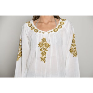 Hand Embroidered Top - Etsy