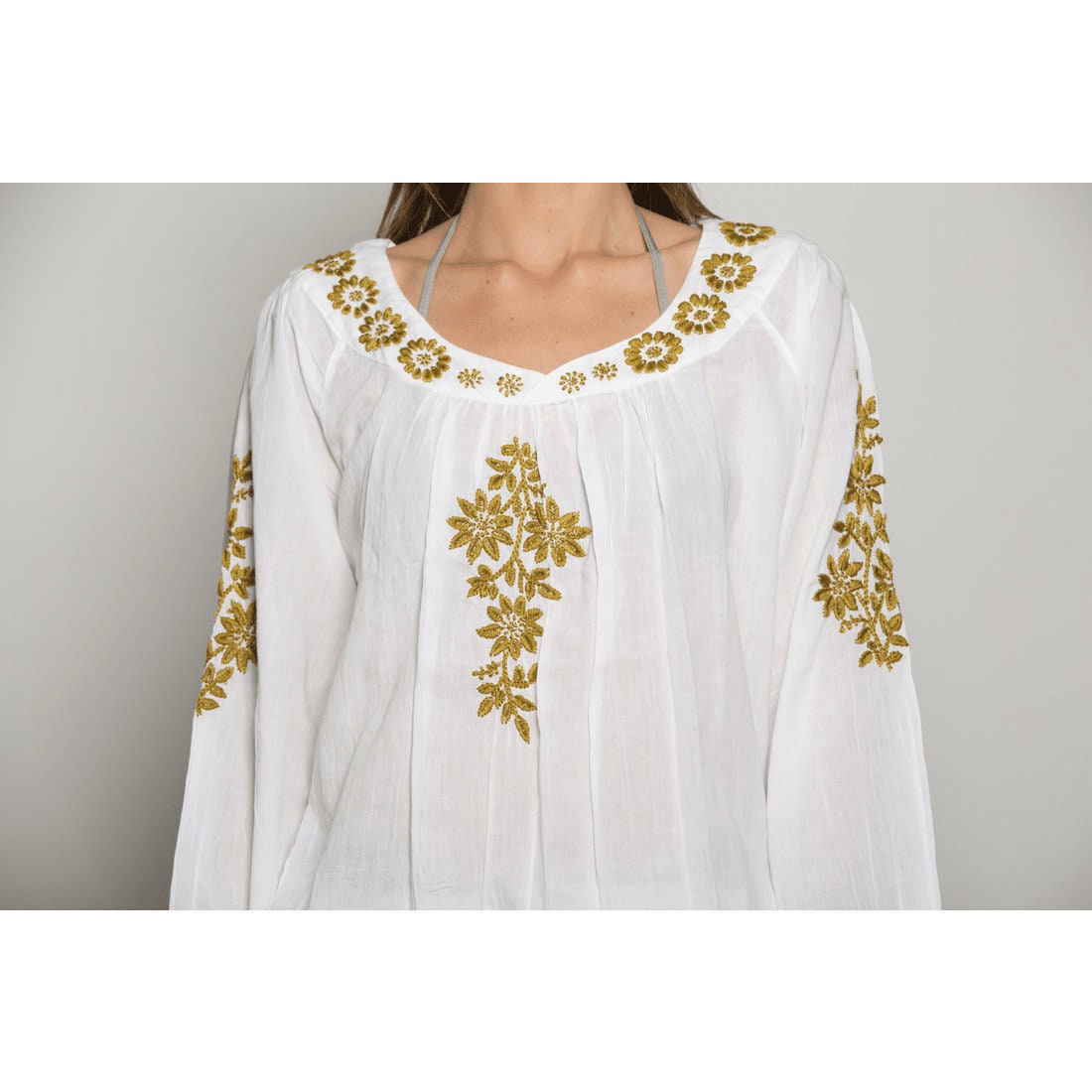 Hand Embroidered Top - Etsy